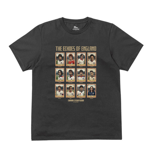 Echoes Of England Faded Black T-Shirt – Chunk Clothing
