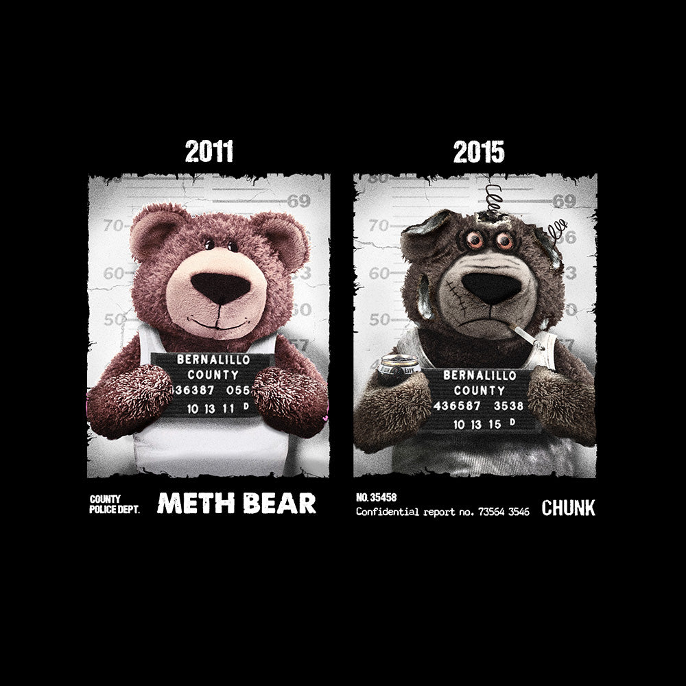 Meth Bear Black T-Shirt
