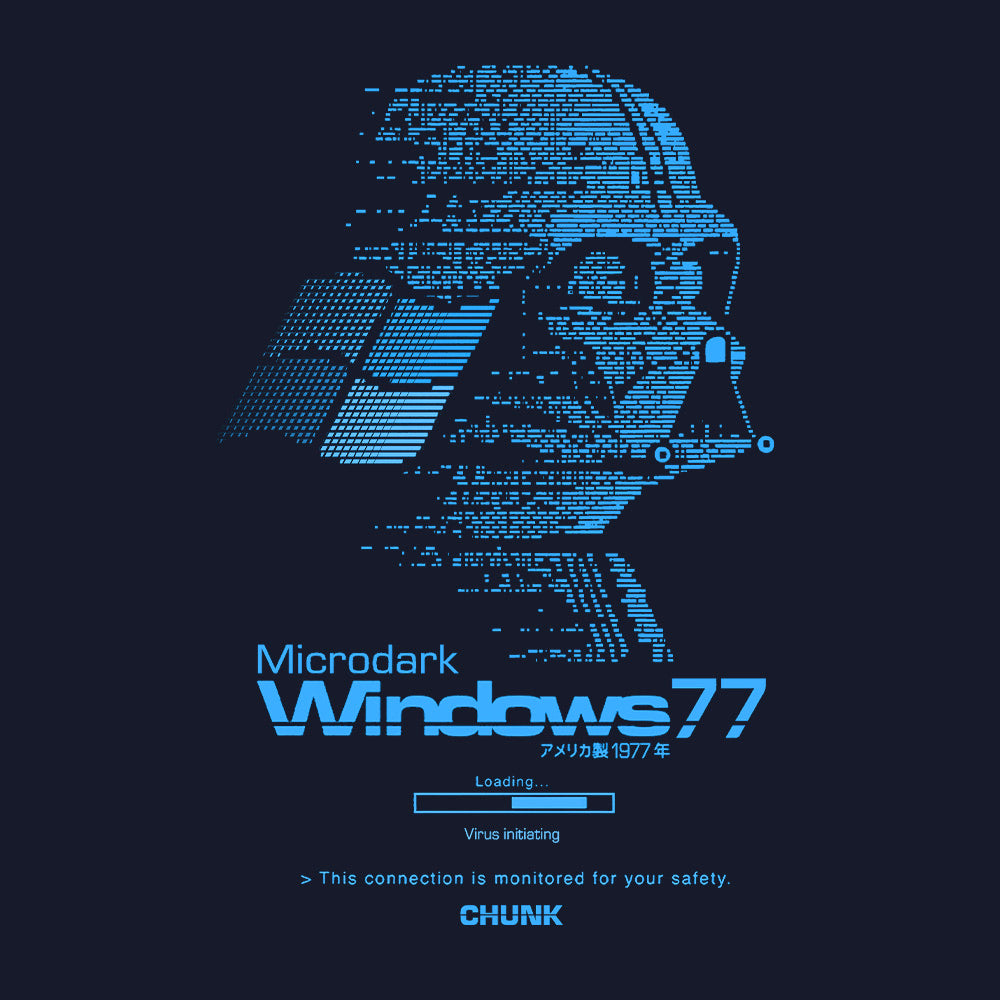 Windows 77 Navy T-Shirt